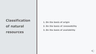 Natural resources - Environmental studies- Forest Resources-Types of ...