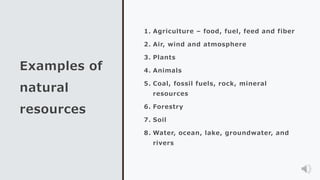 Natural resources - Environmental studies- Forest Resources-Types of ...