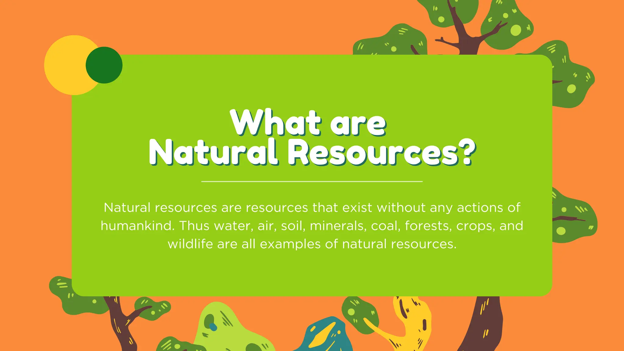 Natural Resources lessons for GED social studies Geography | PDF