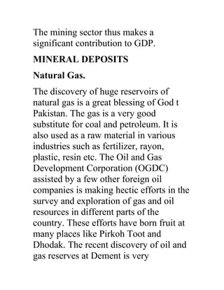 Natural resources and economic development | DOC