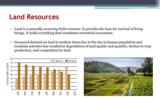 Natural resources and problems | PPTX | Agriculture | Industries