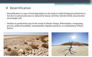 Natural resources and problems | PPTX | Agriculture | Industries