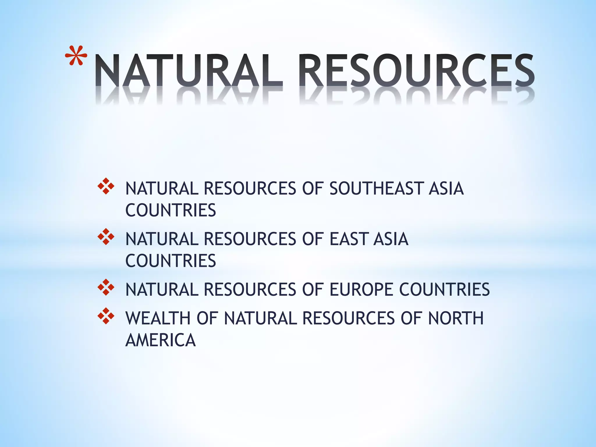 Natural resources chapter 4 | PPTX