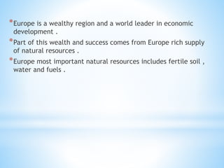 Natural resources chapter 4 | PPT