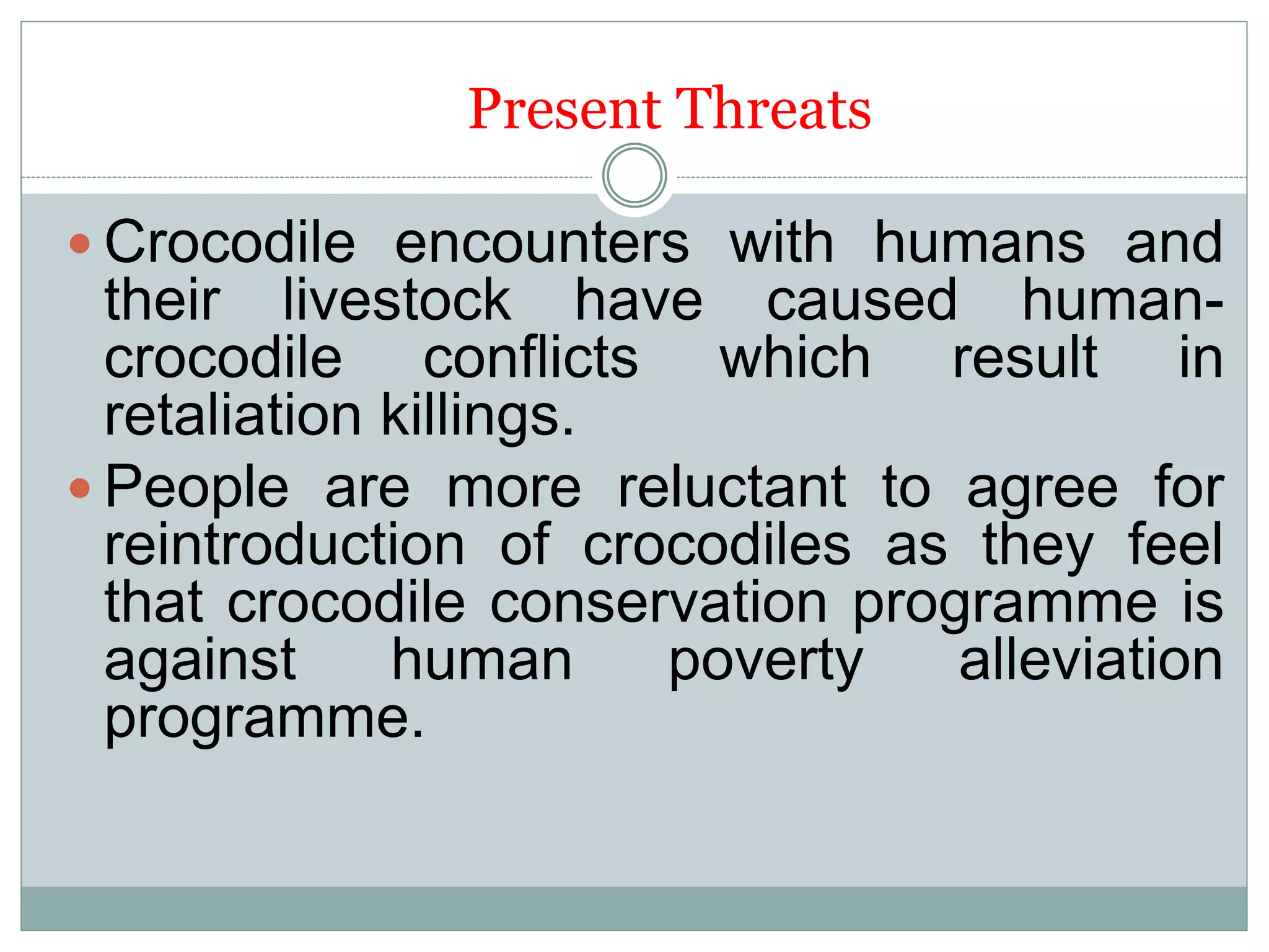Natural resources conservation and human wildlife conflict | PPT