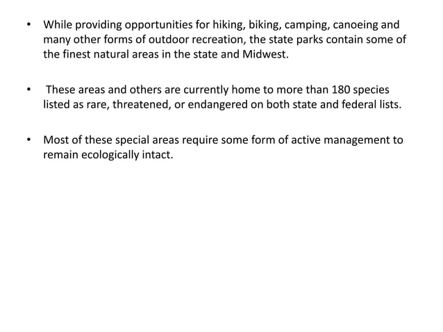 Indiana DNR Natural Resources Conservation Programs - Sustainable ...