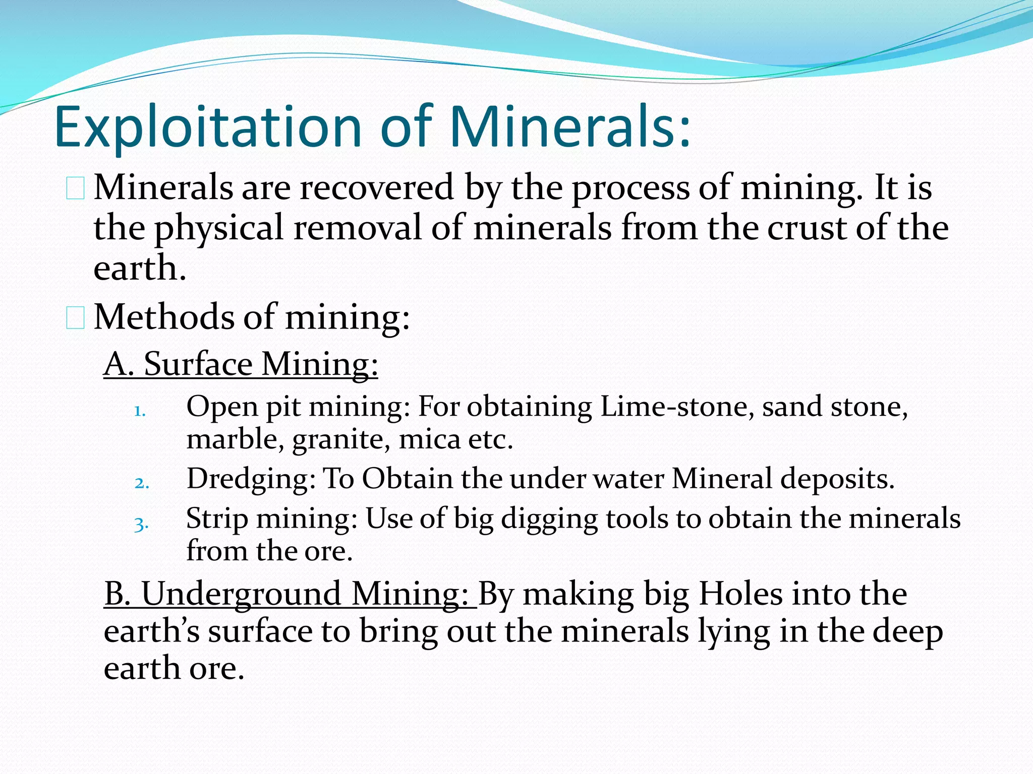 Natural resources environmental studies chapter 2 | PDF