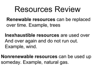 Natural resources ii | PPT