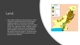 Natural resources of pakistan | PDF