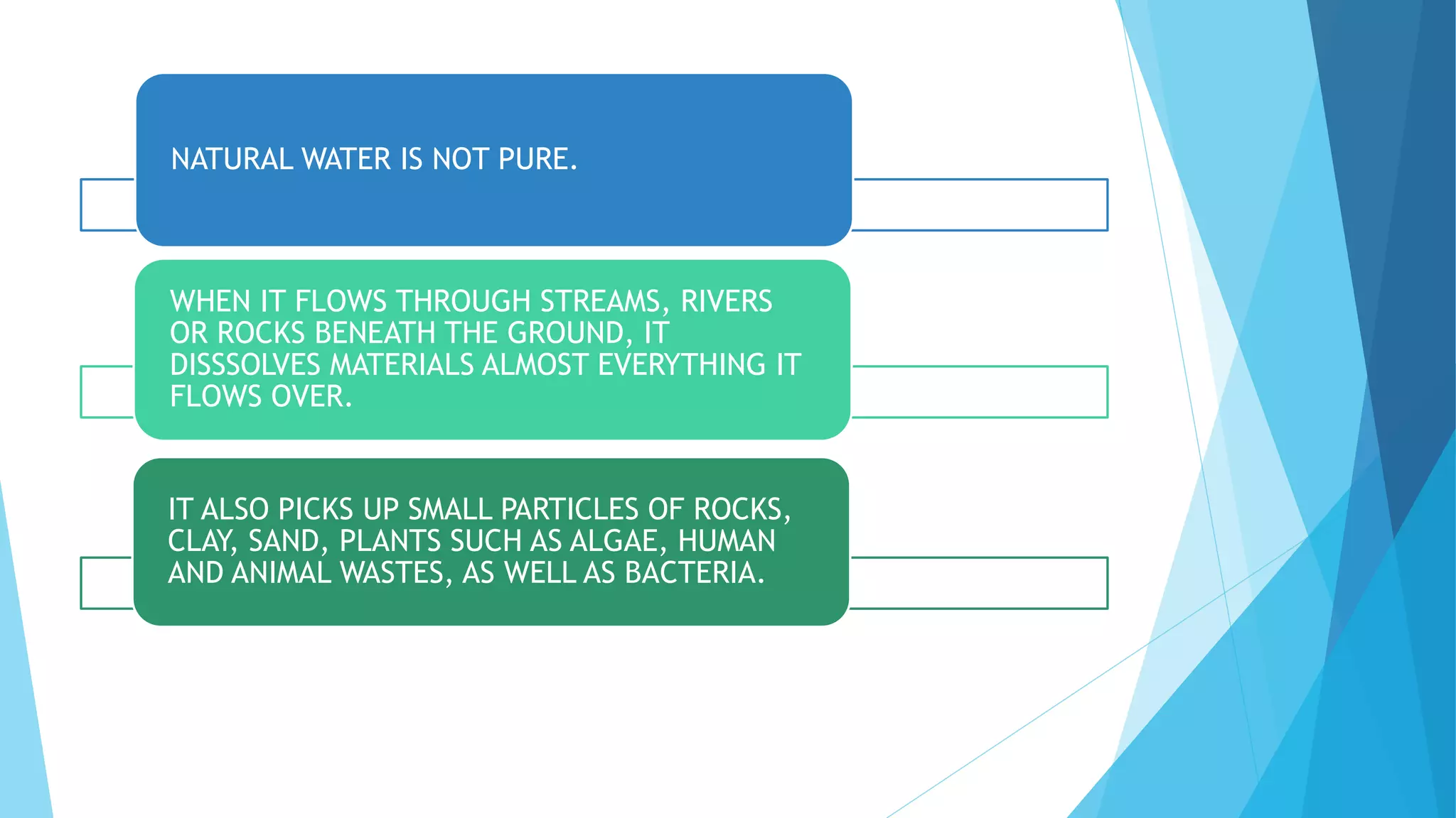 Natural resources of water | PPTX