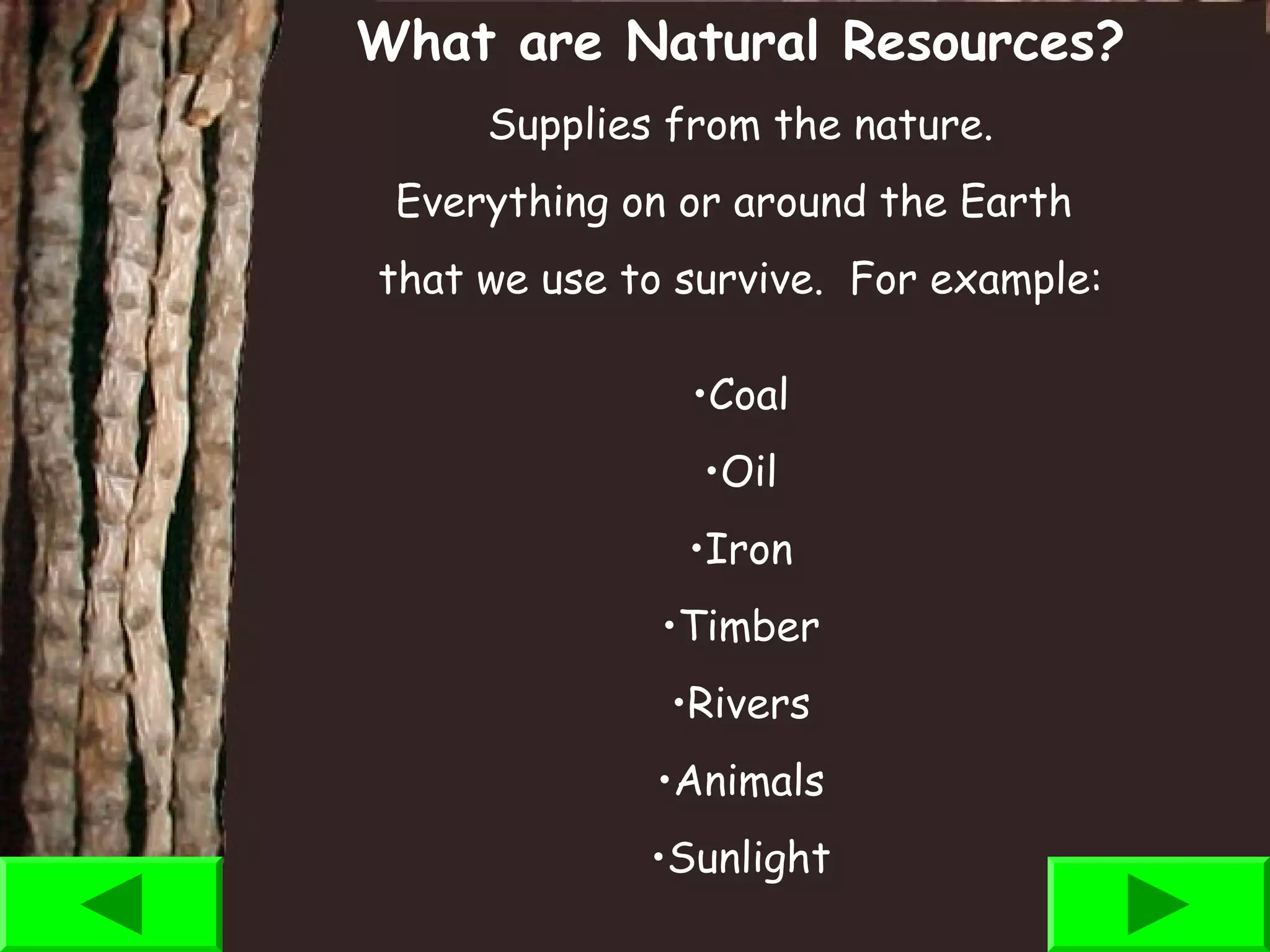 Natural resources ppt | PPT