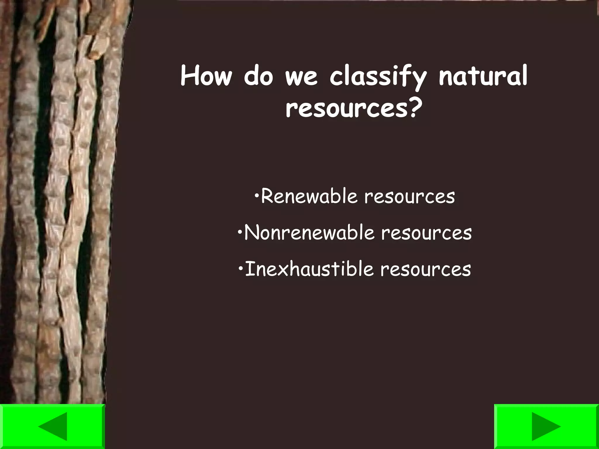 Natural resources ppt | PPT