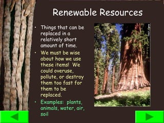 Natural resources ppt | PPT