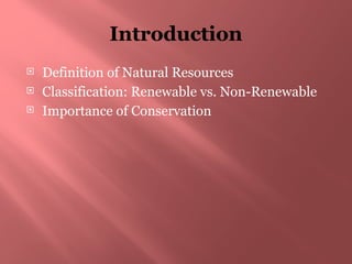 Natural_Resources_Presentation.pptx types | PPT
