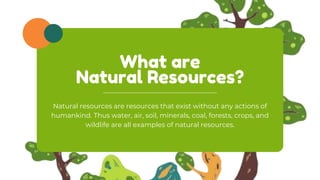 Natural Resources Science school geography college project modern ...