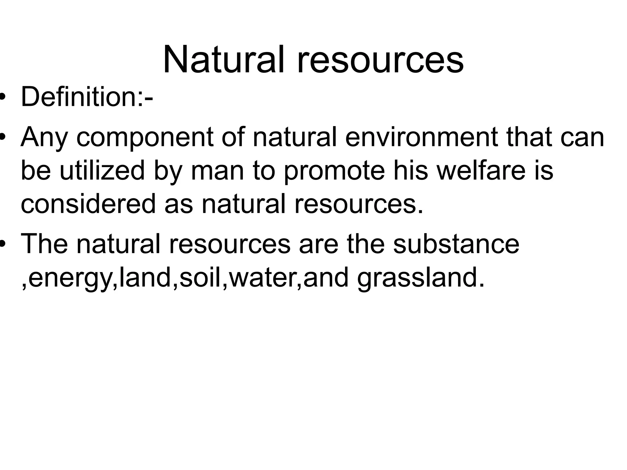 Natural resources environmental studies by Drx.Toni blair Maulana Azad ...