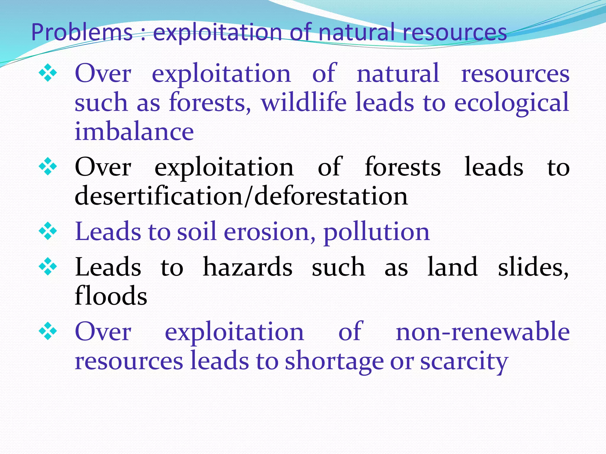 Natural Resourses (Environmental Science) | PPTX