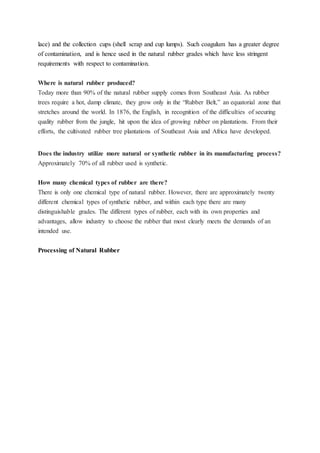 Natural rubber | DOCX