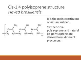 Natural rubber latex | PPTX