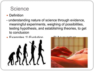 Pseudoscience Examples