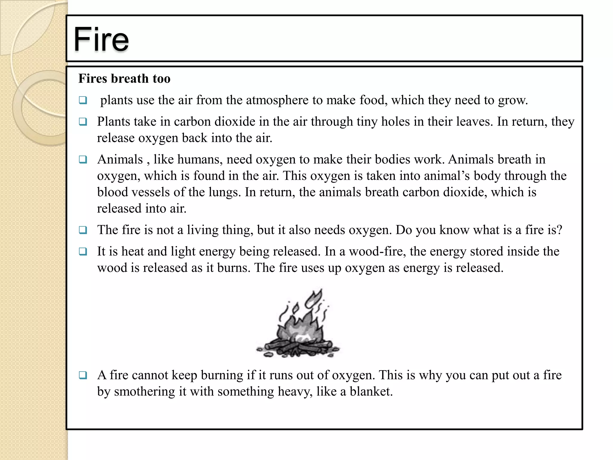 Natural science fire | PPTX