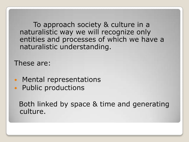 Natural Science Of Society And Culture | PPT