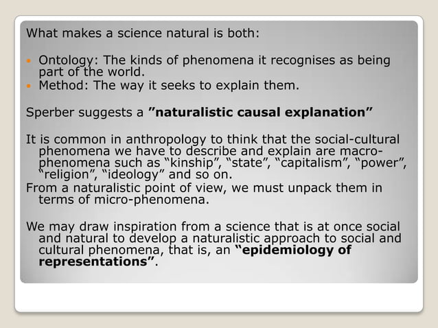 Natural Science Of Society And Culture | PPT