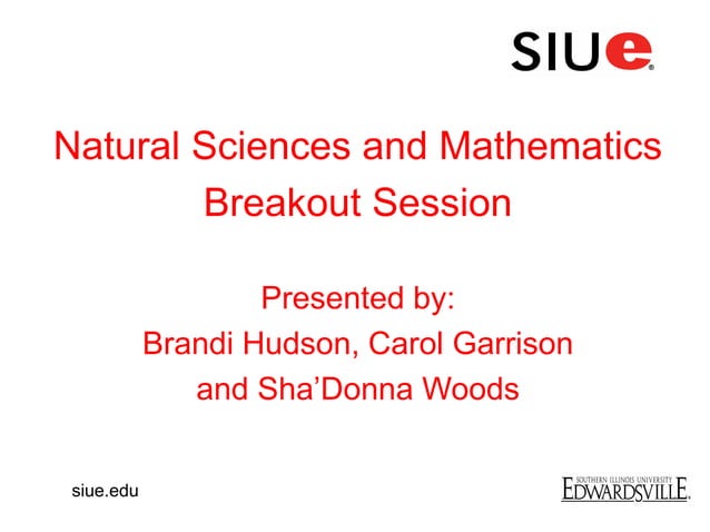 Natural sciences & mathematics | PPTX