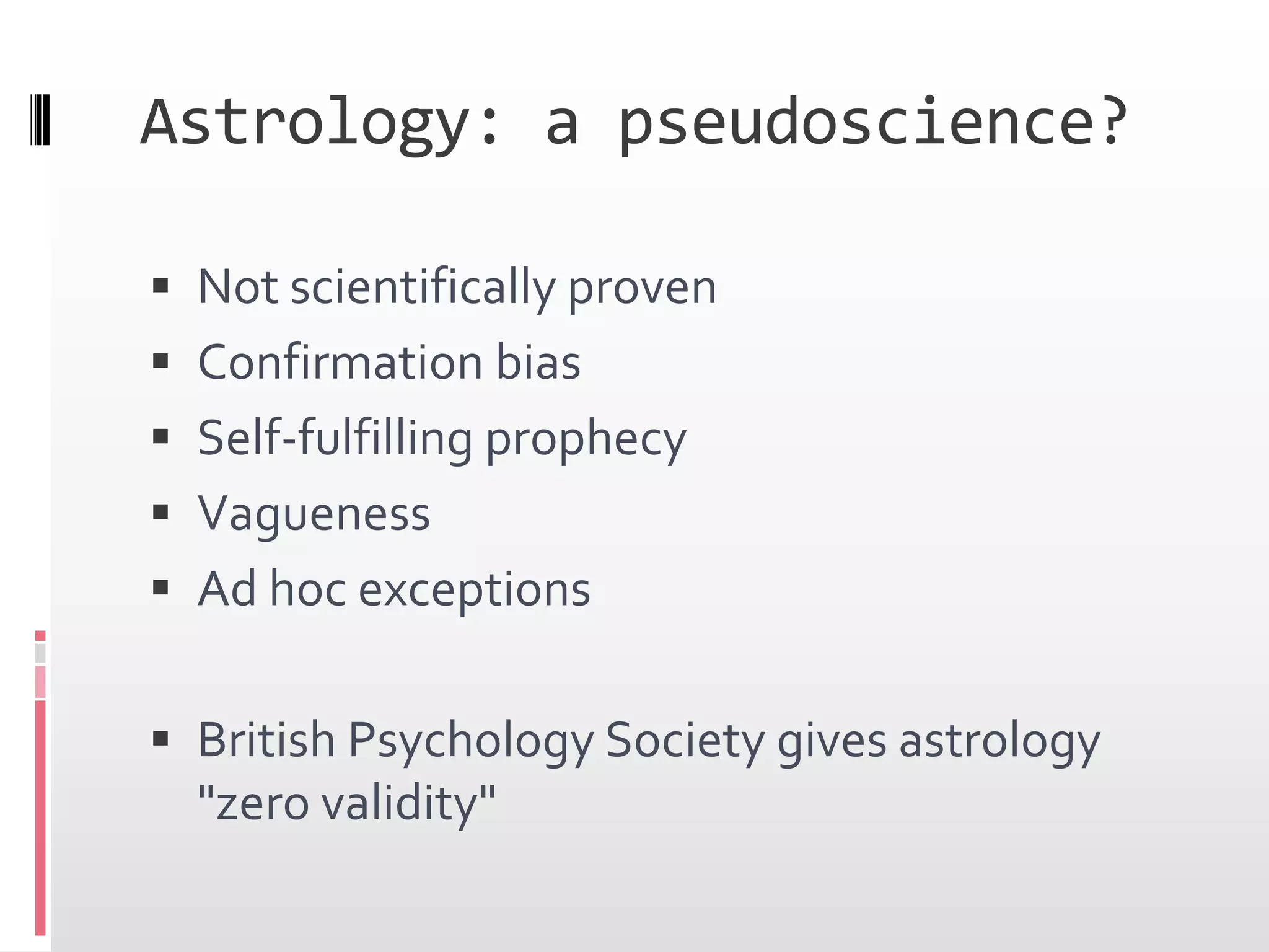 Natural Science versus Pseudoscience | PPTX
