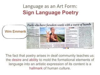 Natural sign languages revision ppt | PPTX