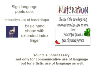 Natural sign languages revision ppt | PPTX