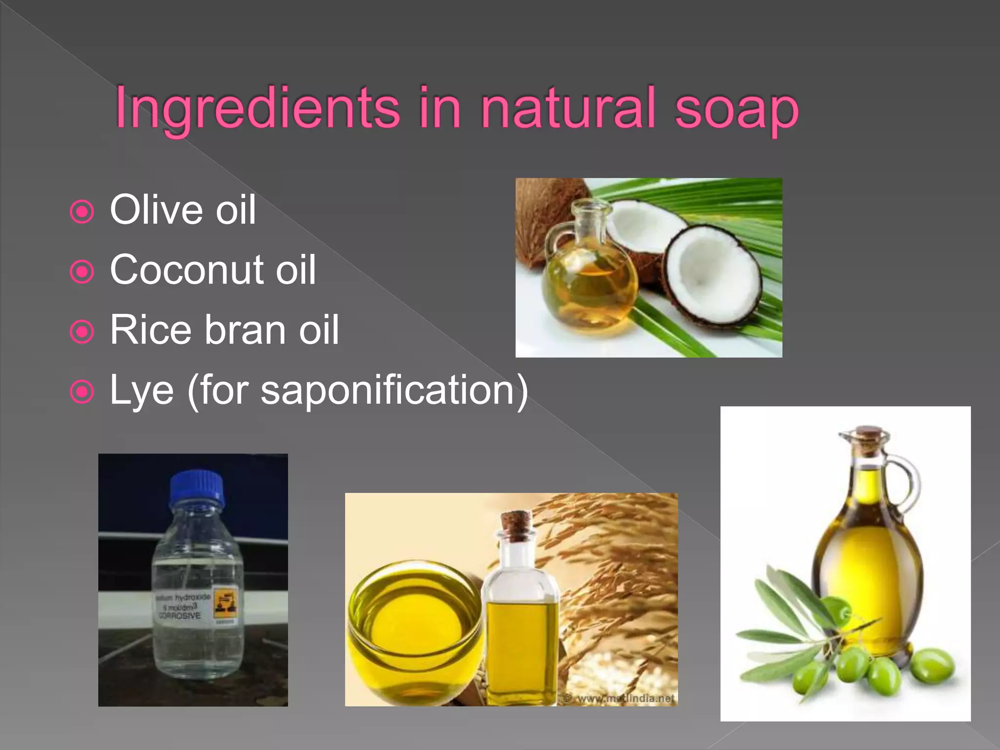 Natural soap ppt | PPTX