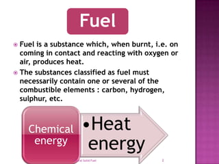 Natural solid fuels | PPTX
