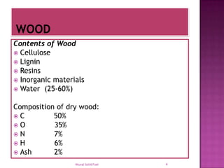 Natural solid fuels | PPTX