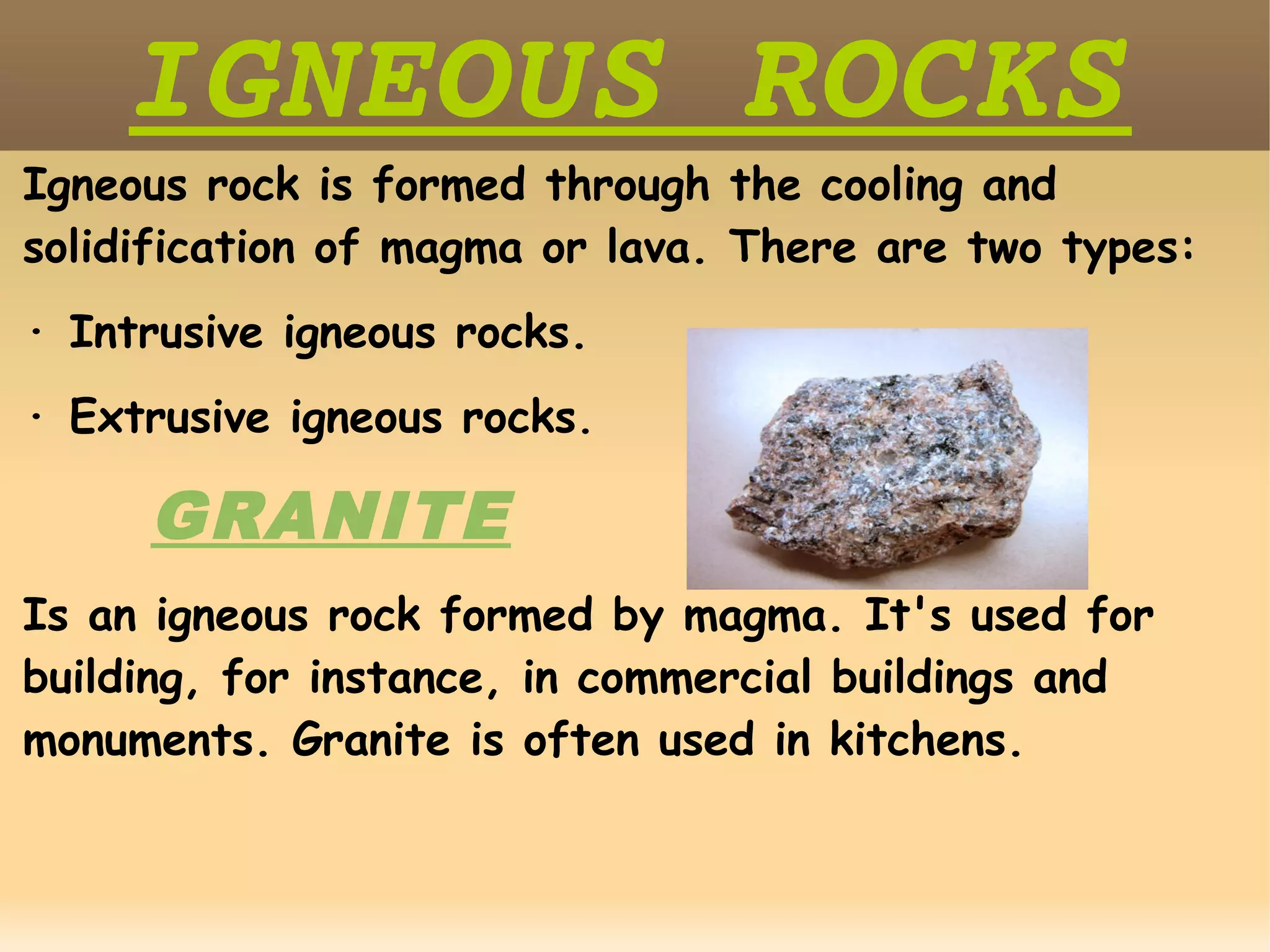 Natural Stone Materials | ODP