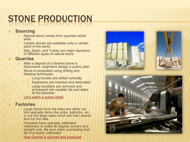 Natural Stone Application for Interiors | PPTX