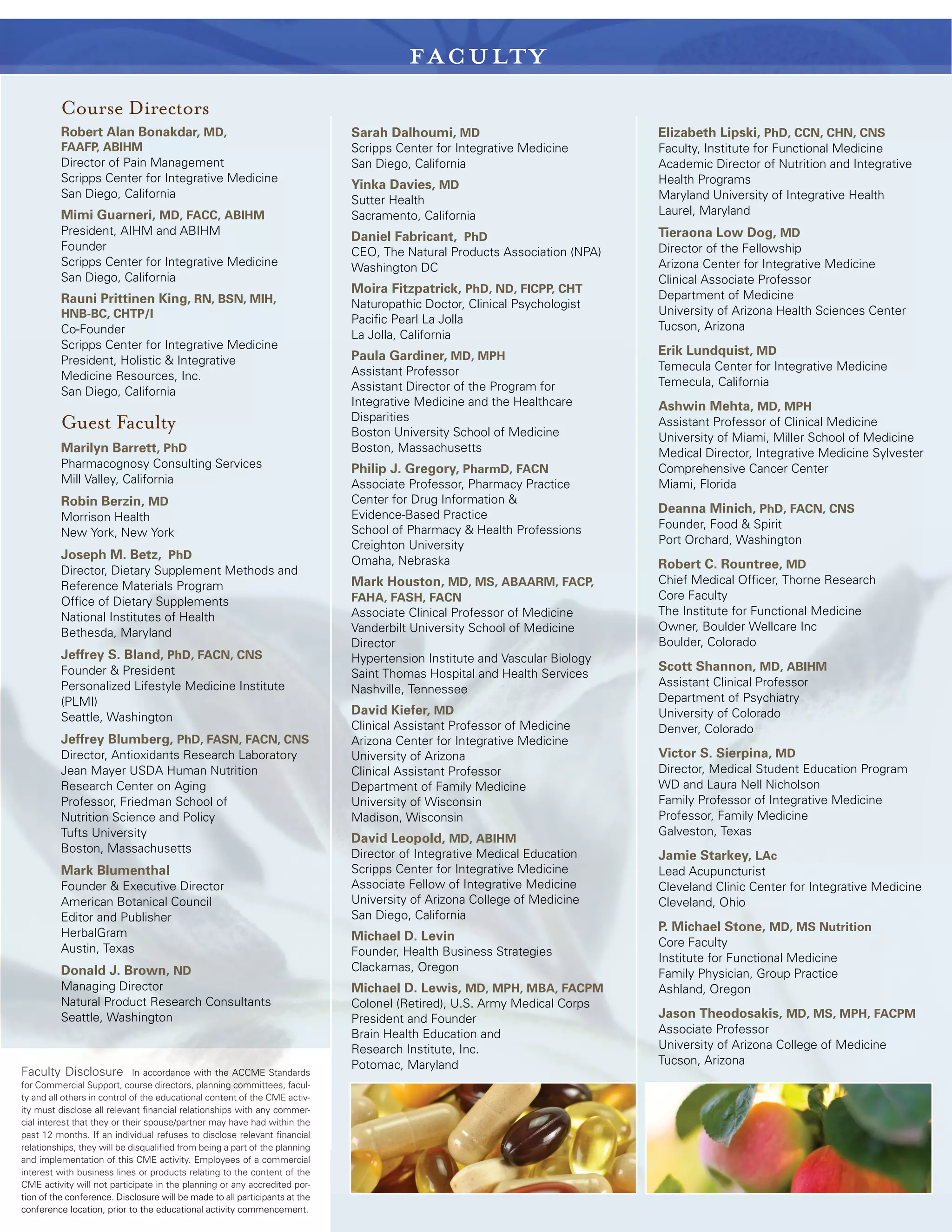 Natural Supplements Brochure 2015 | PDF