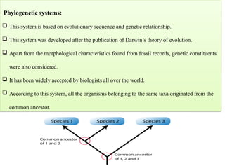 Natural system of classification (botany).pptx