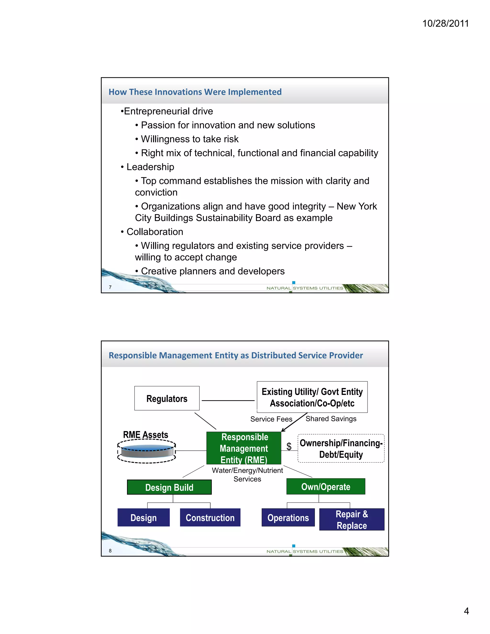 Natural Systems Utilities | PDF