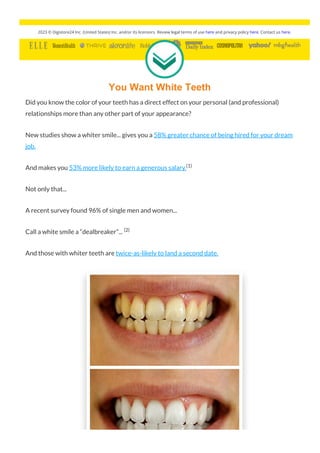 Natural Teeth Whitener | PDF