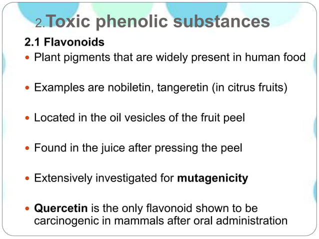 Natural toxic substances in food | PPTX