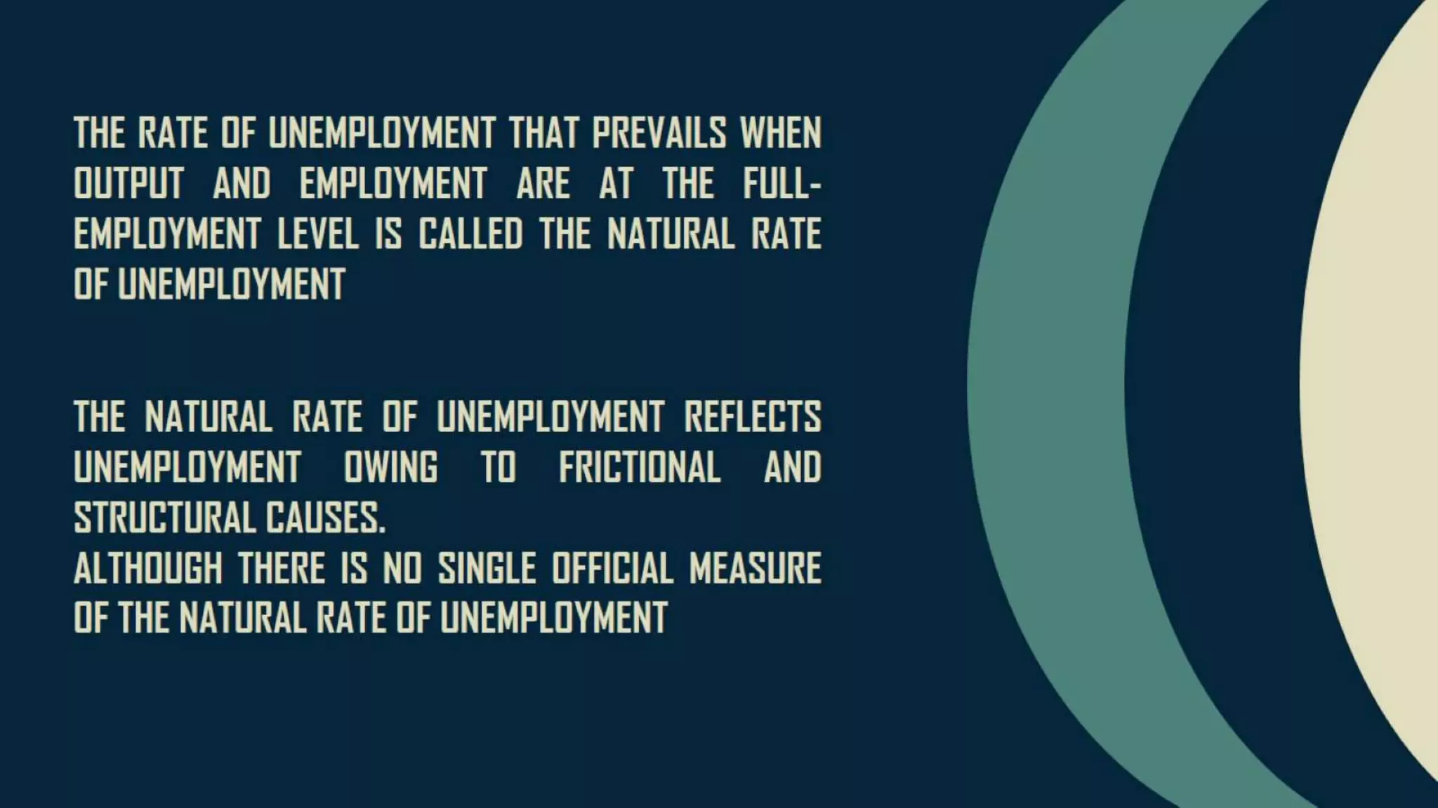 Natural unemployment in Macroeconomics | PPTX
