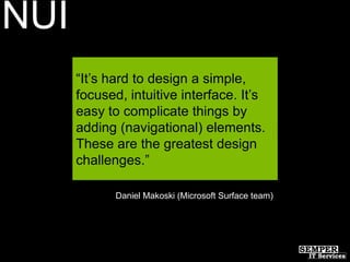 Natural user interface | PPTX