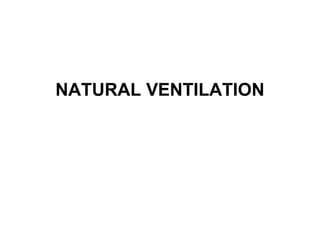 Natural ventilation | PPT