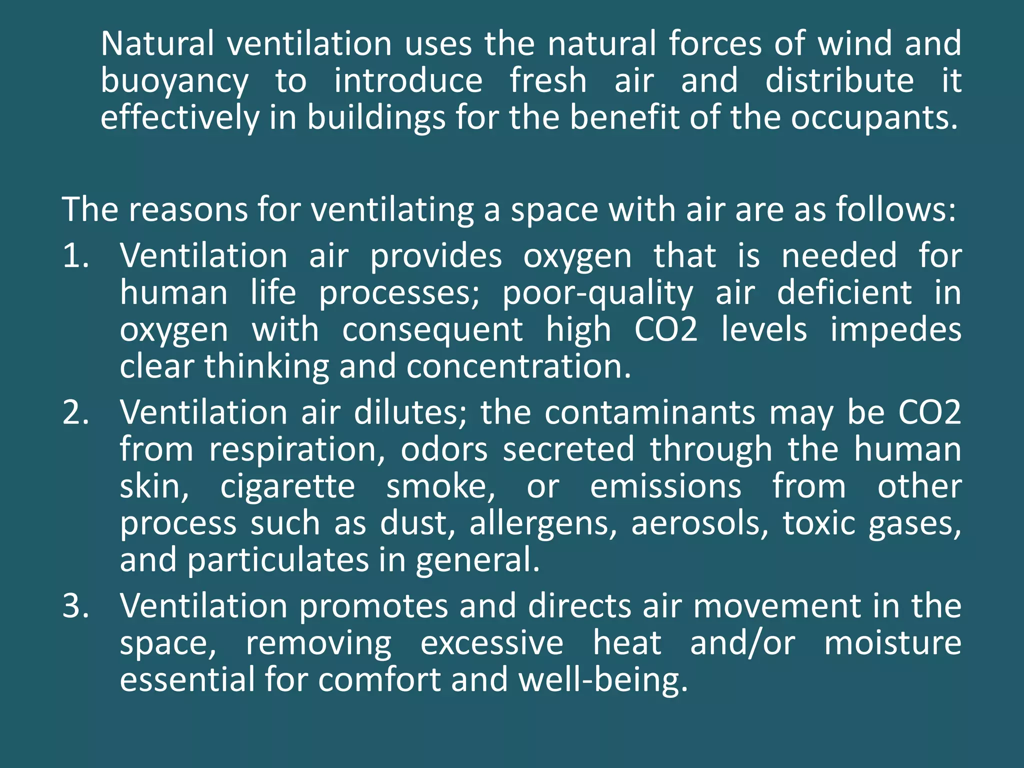 Natural ventilation | PPT