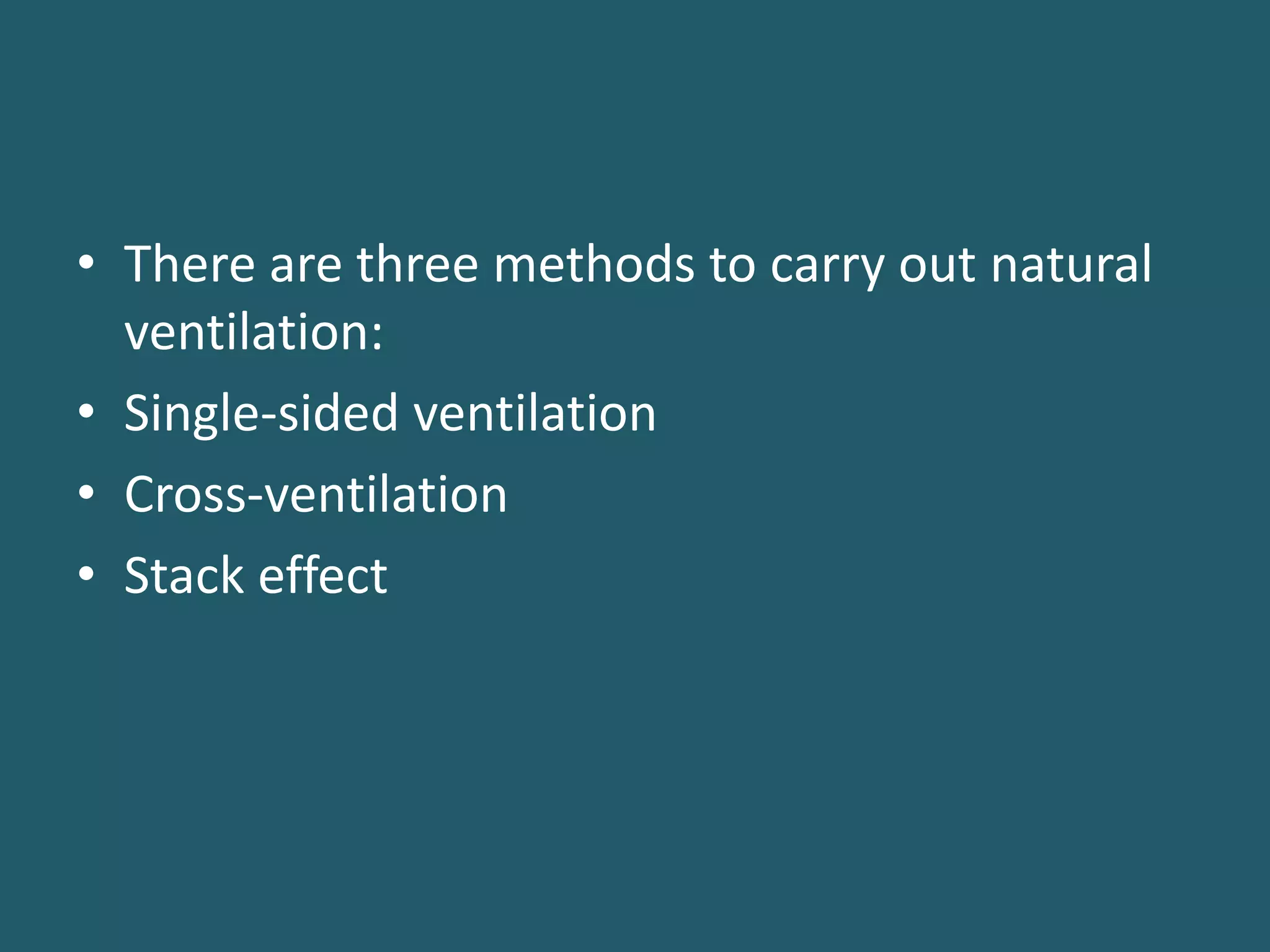 Natural ventilation | PPT