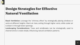 Natural Ventilation: Design Strategies and Case Studies | PDF