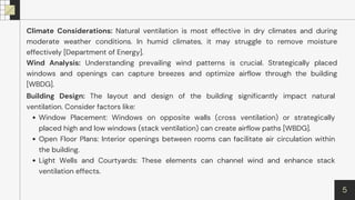 Natural Ventilation: Design Strategies and Case Studies | PDF