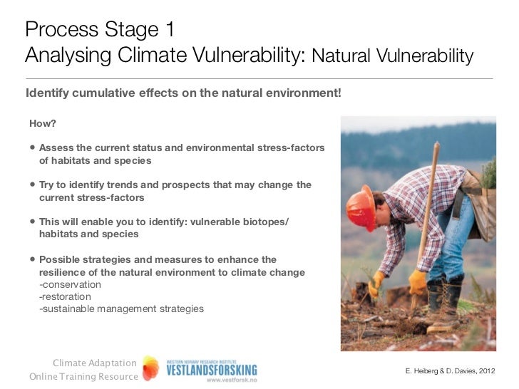 Natural Vulnerability Analysing Climate Vulnerability Online Train…