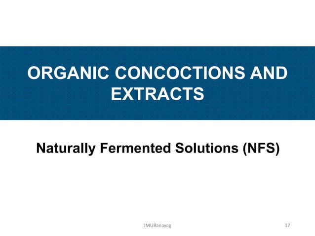 Organic Concoctions and Extracts | PDF